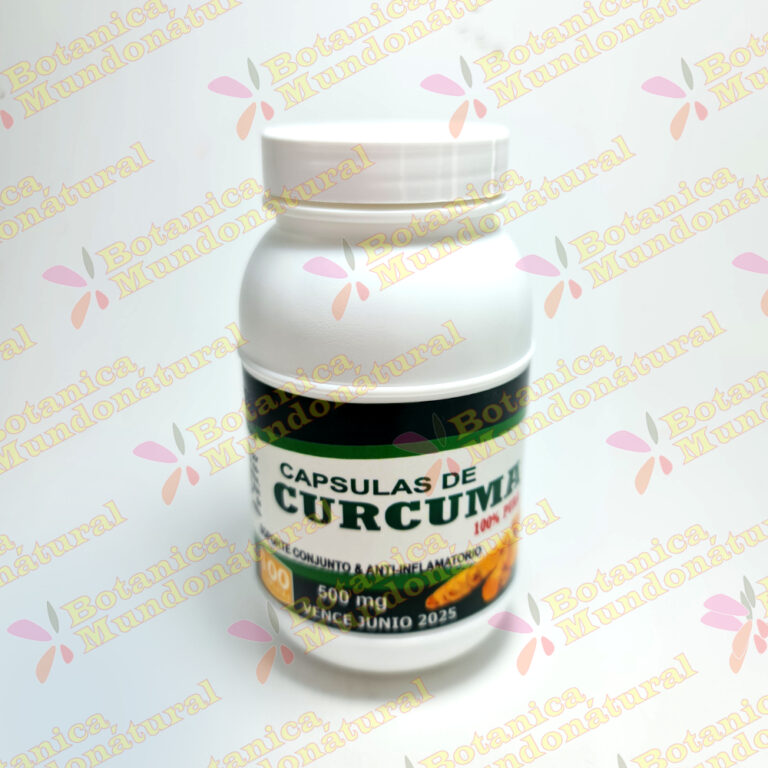 Capsulas de Cúrcuma - Botánica Mundonátural | Sitio Oficial